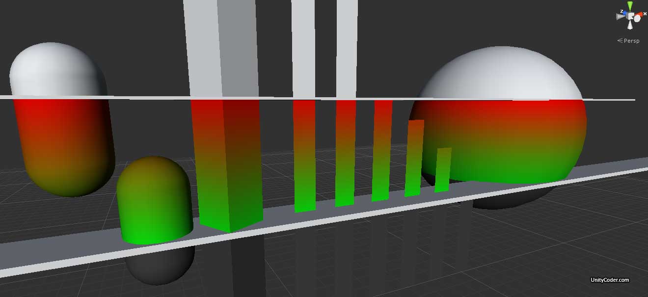 Gradient Bar Range Shader Unitycoder Unity3d